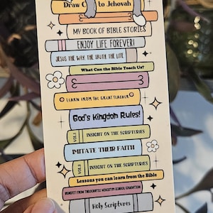 Jw Books Laminated Bookmarks -read More Books- JW Teens- Pioneer Gift ...