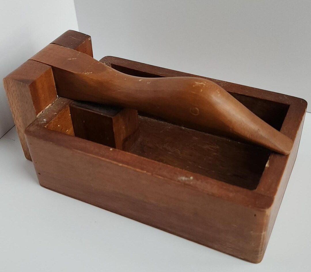 Vintage Folk Art Duck Head Nut Quacker/wooden Nut Cracker/wood Animal ...