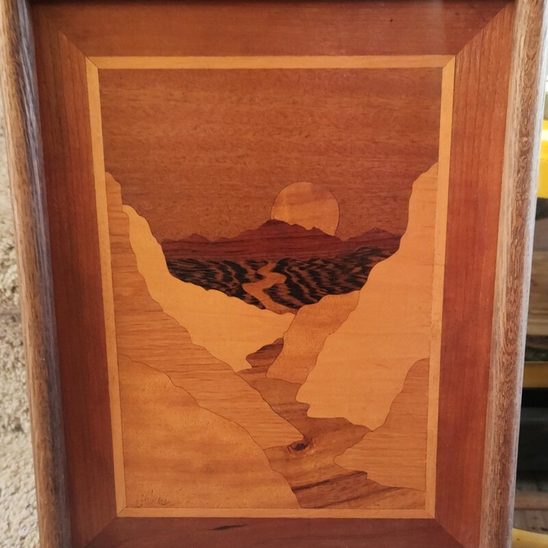 Wood Inlay Picture - Etsy