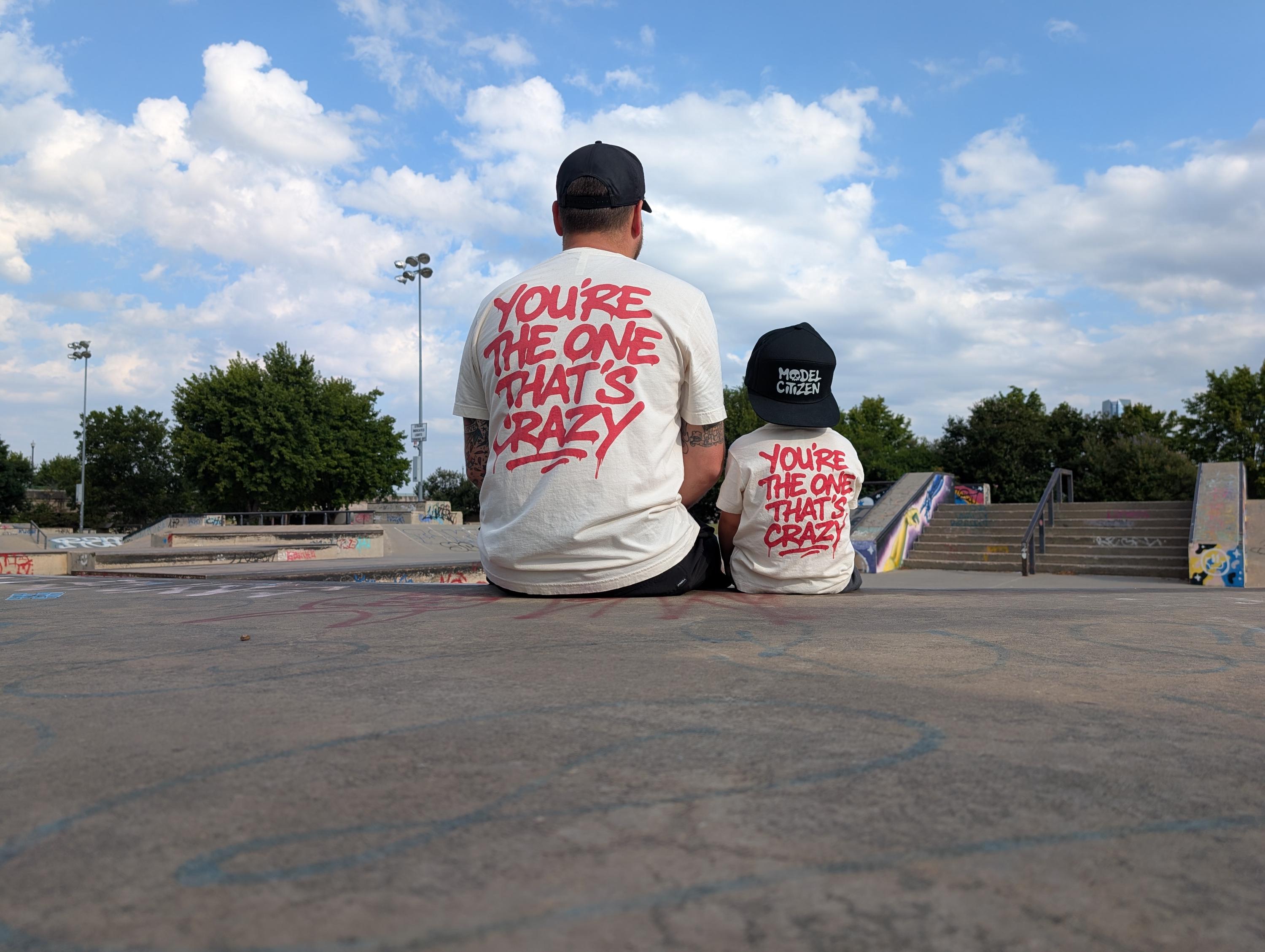 Punk Rock Kids Tee, Graffiti Style, Father Son Matching Shirt - Etsy