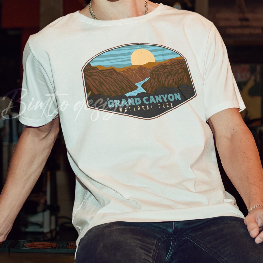Grand Canyon National Park T-shirt: Mountain Theme Vacation Tee - Etsy