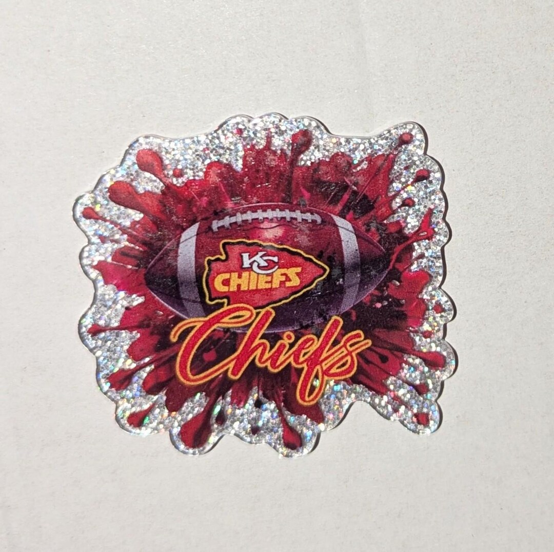 KC Chiefs Badge Reel Toppers H - Etsy