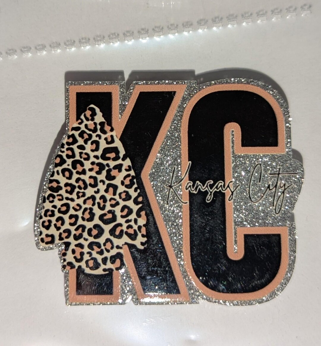 KC Chiefs Badge Reel Toppers D - Etsy