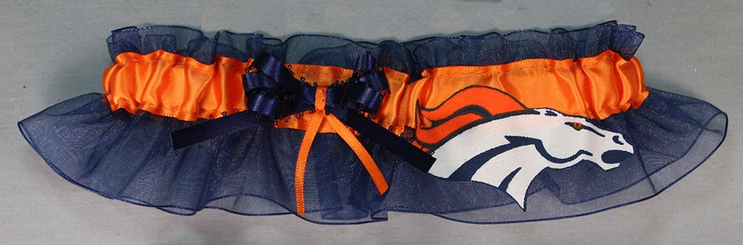 Denver Broncos Handmade NFL Football Bridal Keepsake Garter - Etsy