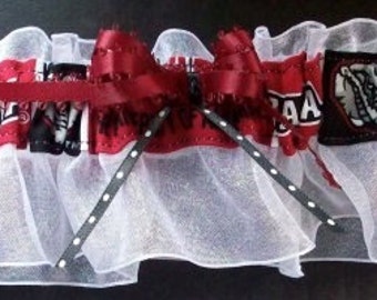 Alabama Crimson Tide Wedding Garter Set Handmade | Etsy