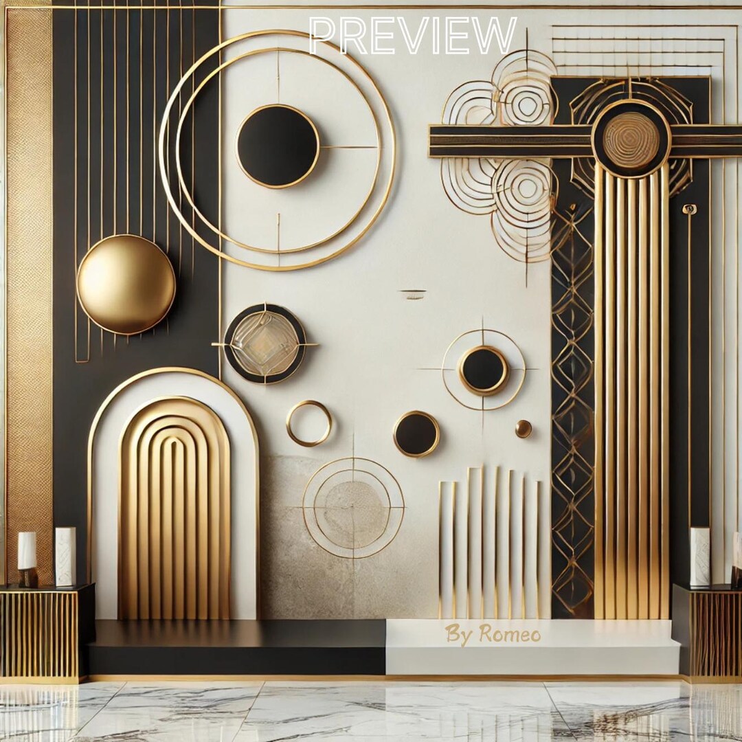 Luxury Modern Art - by Romeo - Elegant and Sophisticated Digital ...