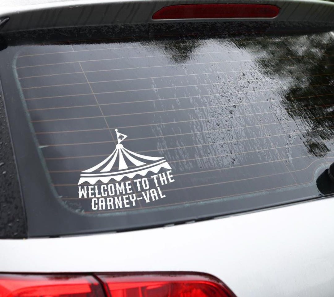 Welcome to the Carney Val Car Decal, Fuck Carney Car Decal, Mark Carney ...