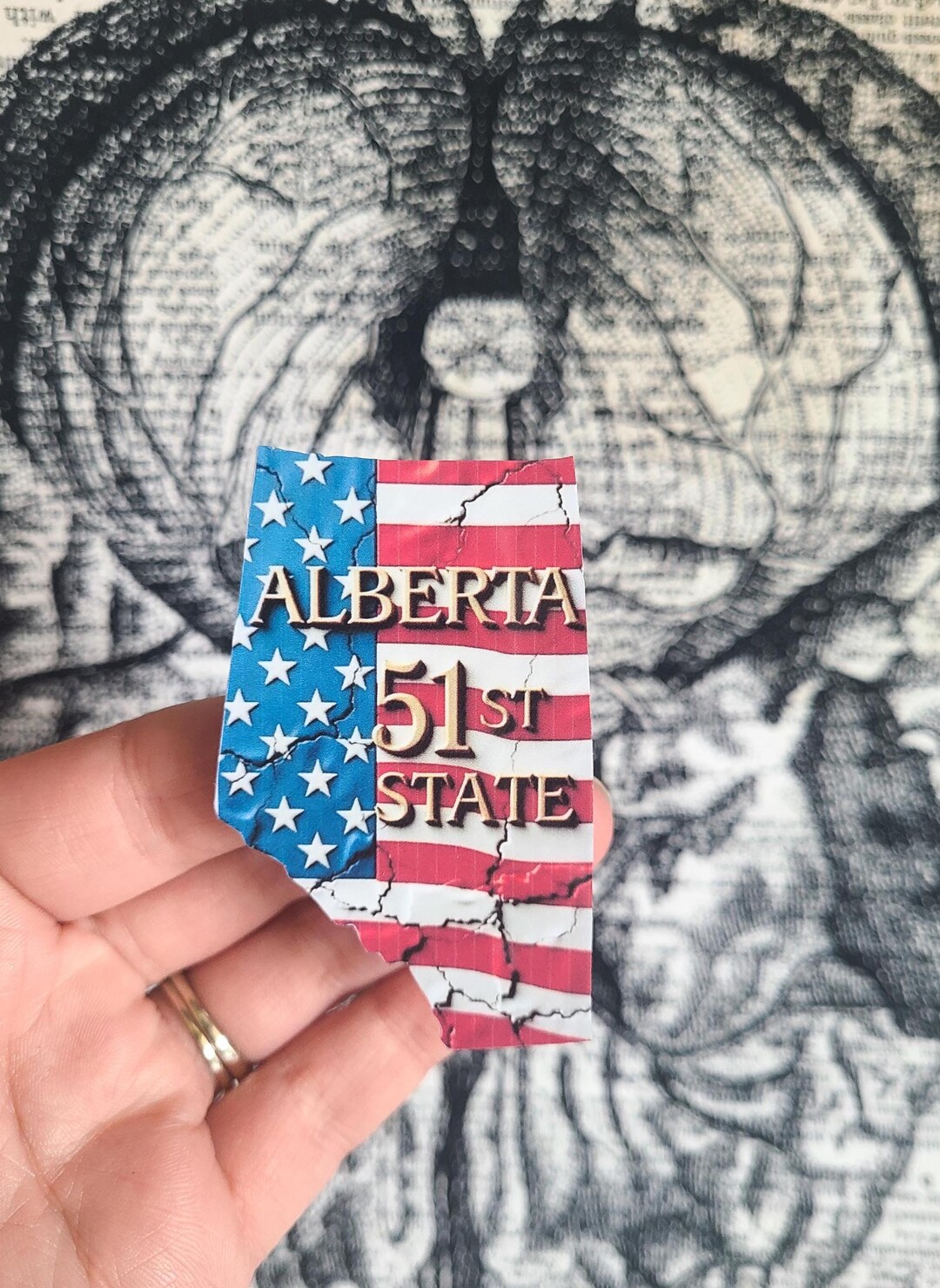 Province of Alberta, Alberta 51st State Sticker, Alberta State Decal ...