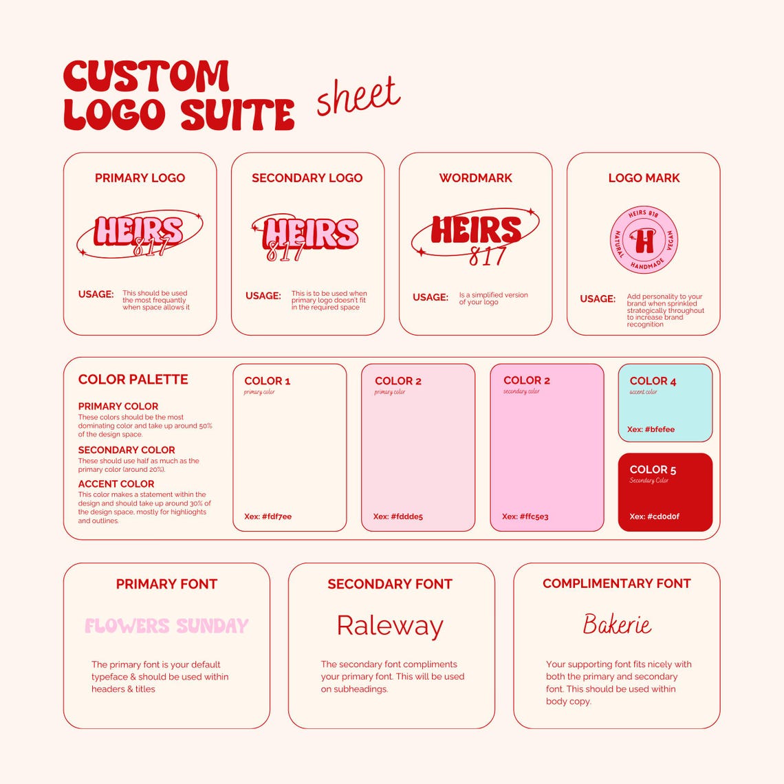 Custom Logo Suite Logo Design Custom Logo Design Branding Cute Logo ...