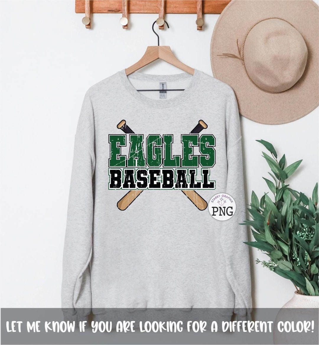 Eagles Baseball PNG Image, Baseball Eagles Mascot School Spirit Green ...