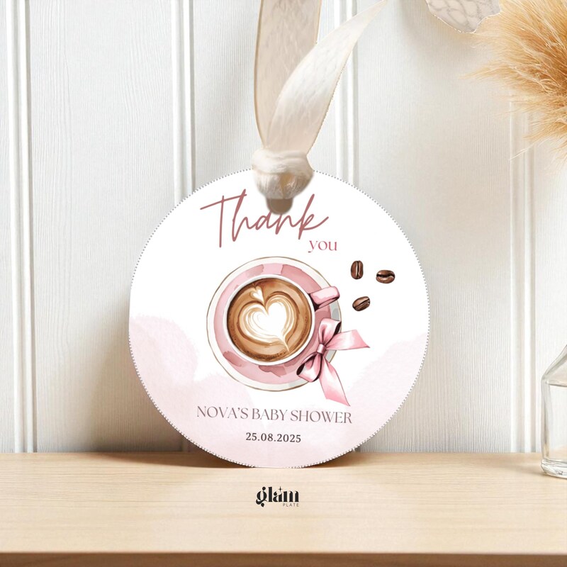 Coffee Favor Tags - Etsy
