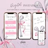 Top Golf PINK, Birthday Party, Girls, Golf, Birthday Invite, Birthday ...