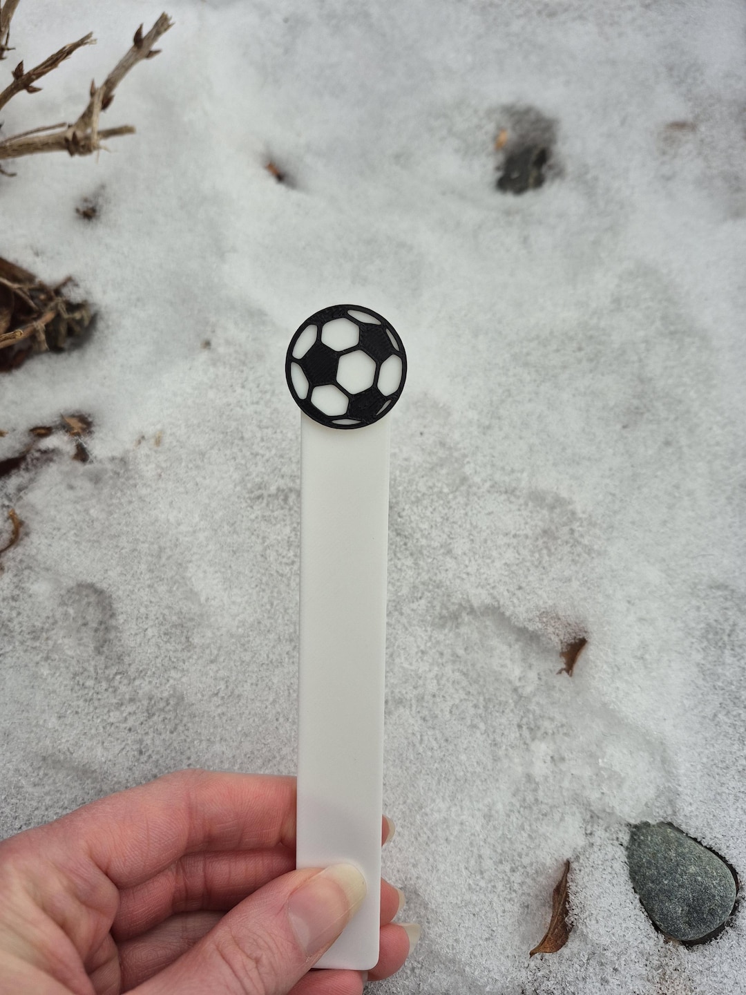 Customizable Soccer Ball Bookmark - Etsy