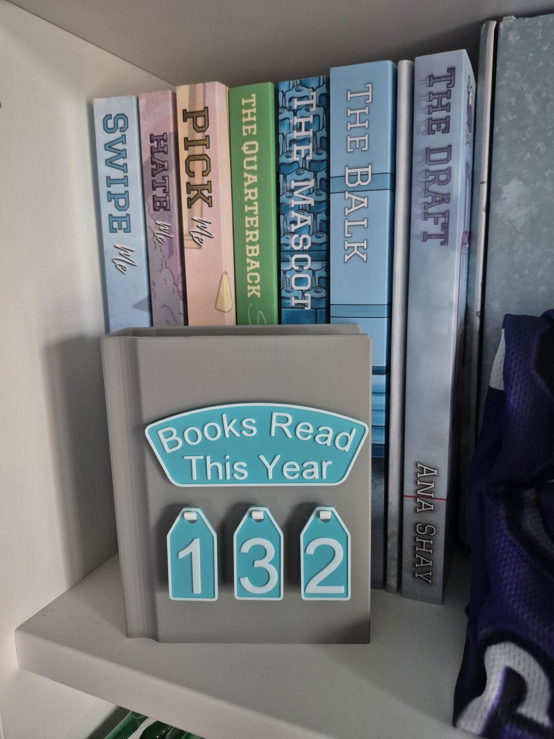 Customizable "books Read This Year" Counter - Etsy