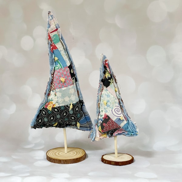 Fabric Christmas Tree - Etsy
