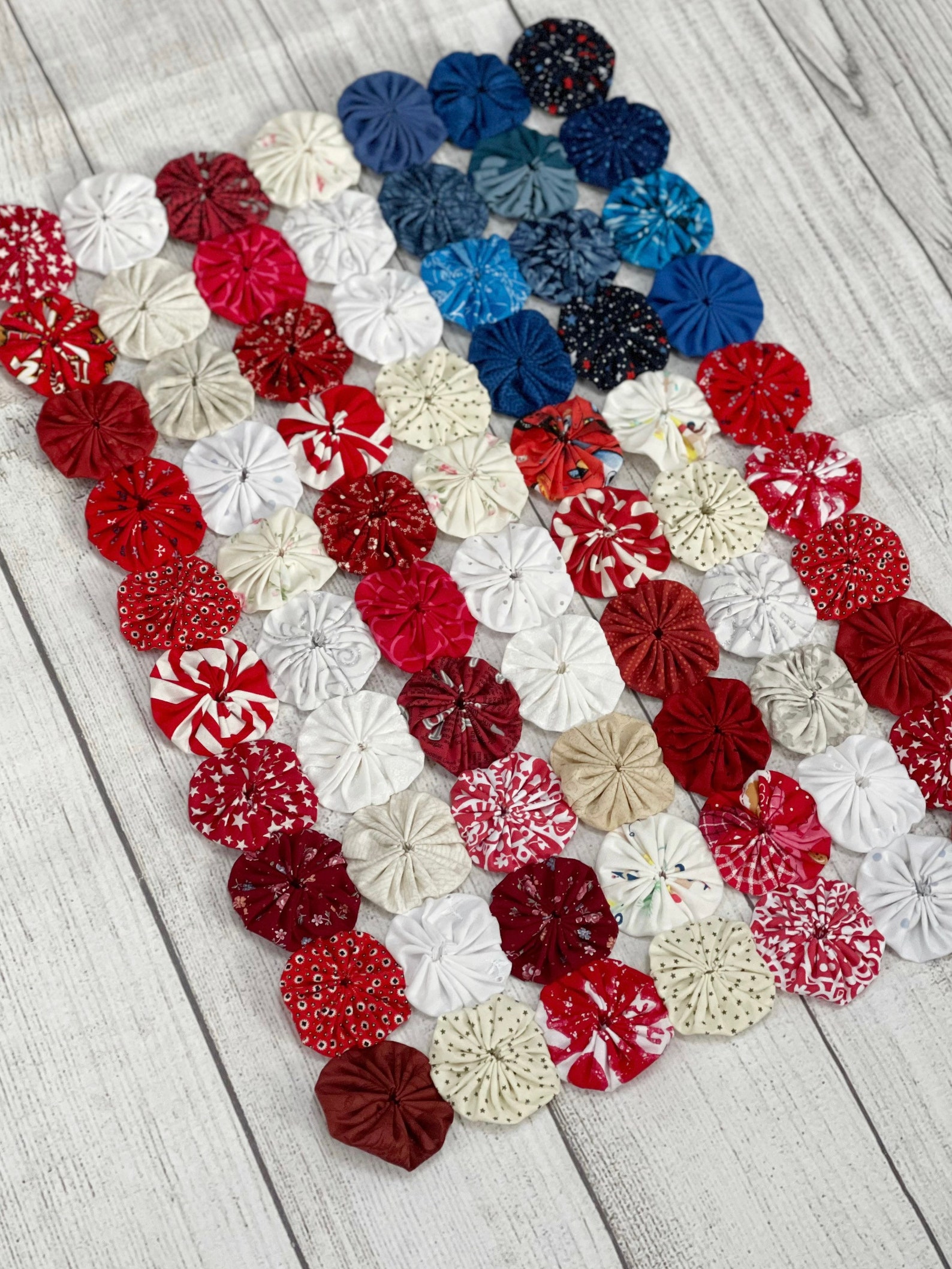 Flag Yo Yo Table Runner - Etsy