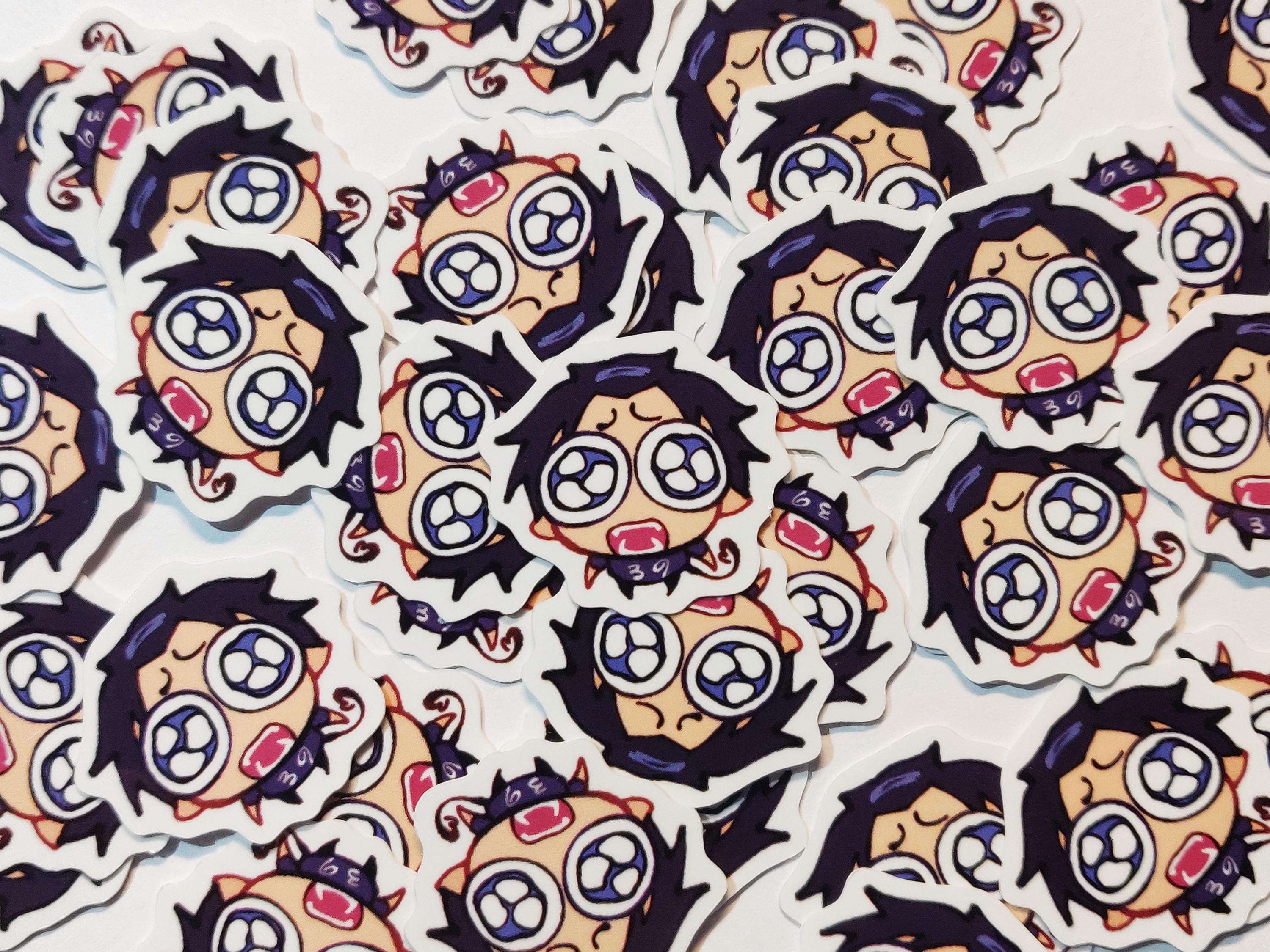Rin Okumura MINI 1" Stickers Blue Exorcist Set of 6 - Etsy