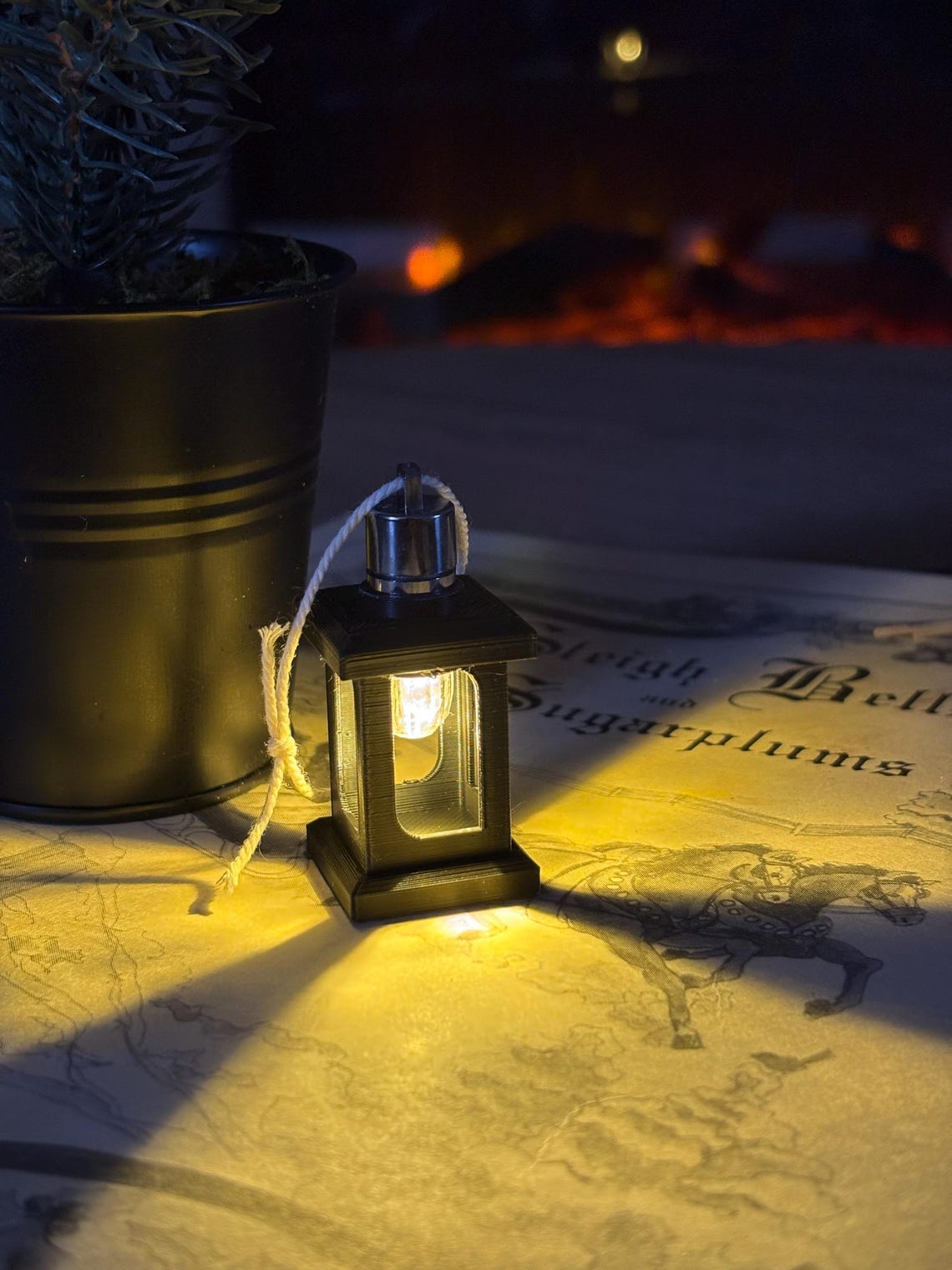 Miniature LED Lantern - Etsy