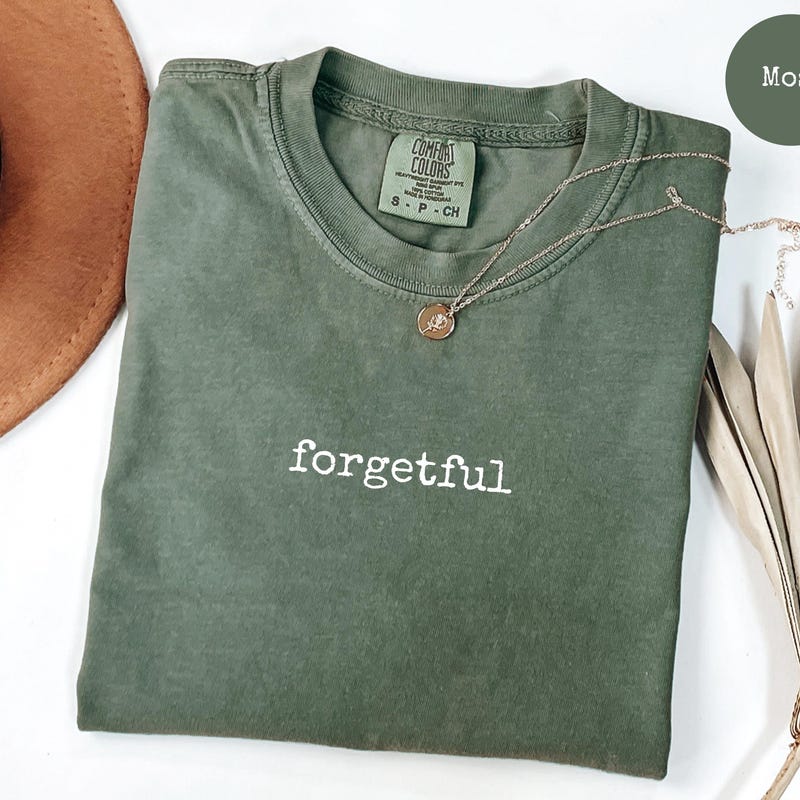 Forgetful Shirt - Etsy