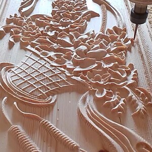 Flowers,rose, 3D STL Model, CNC Router Engraver, Artcam, Aspire, CNC ...