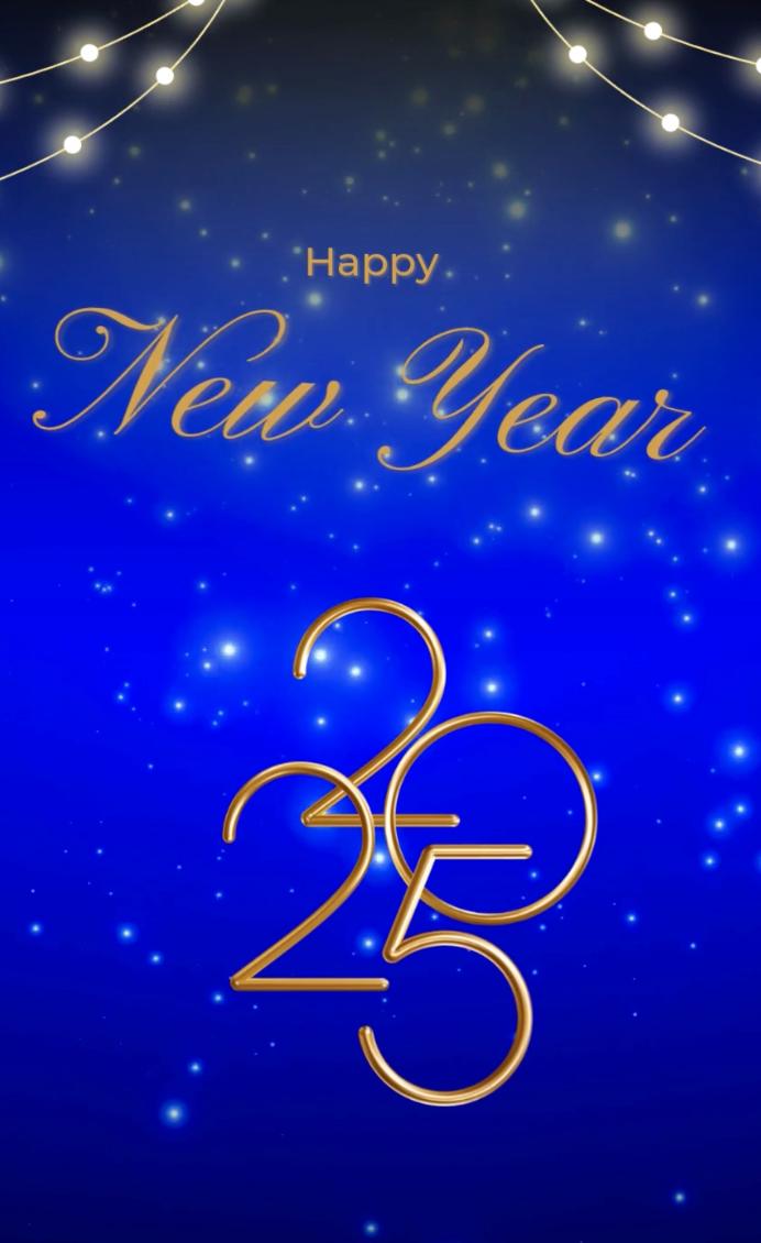 Video HAPPY NEW YEAR 2025 Card - Etsy