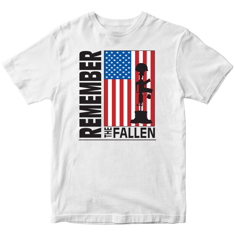 Remember the Fallen T-shirt - Etsy