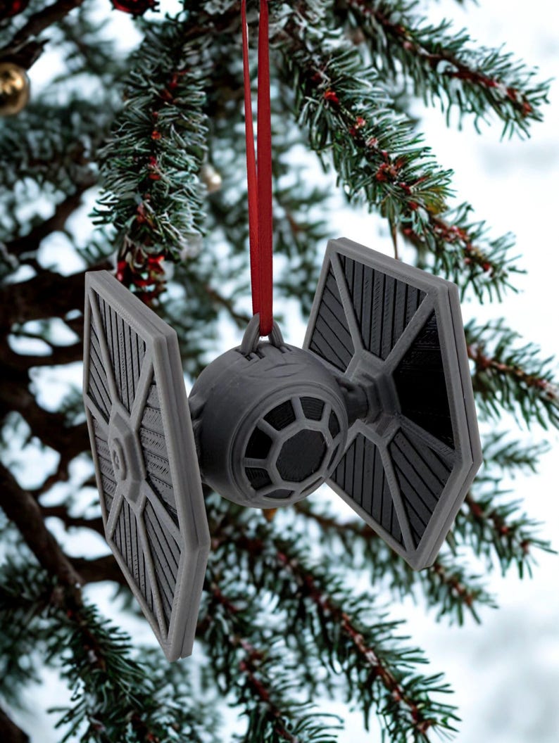 Star Wars Christmas Ornaments – 3D Printed Sci-fi Tree Decor - Etsy