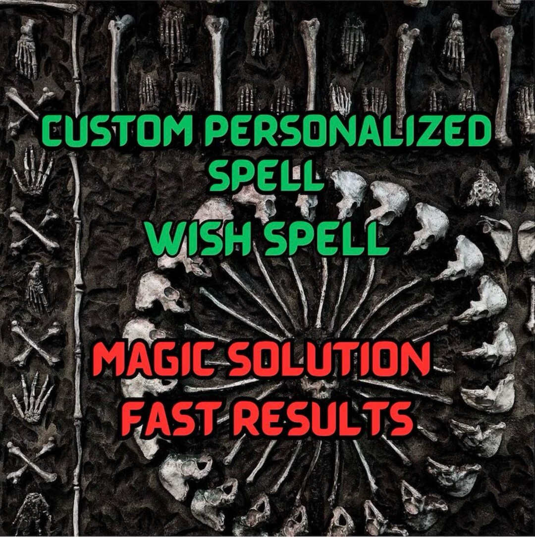 CUSTOM SPELL/ Personalized Spell for Unique Needs/ Powerful Wish Spell ...