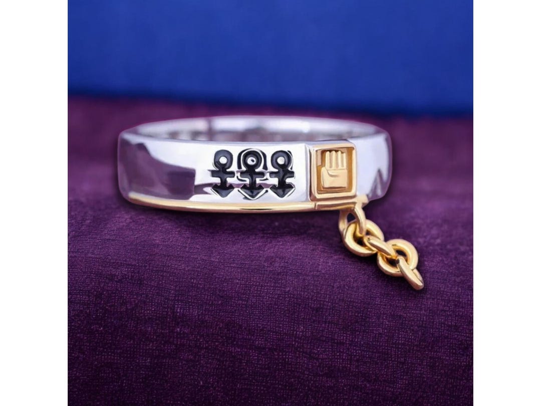 Anime Jotaro Kujjo Adventure Ring, Adjustable Cosplay Unisex Ring, Gift ...