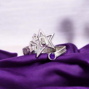 Anime Jojo's Bizarre Cosplay Ring, Adjustable Adventure Unisex Ring ...