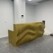 Wavy Gold Reception Desk - Etsy