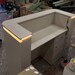 Minimalist Fluted Reception Desk - Etsy