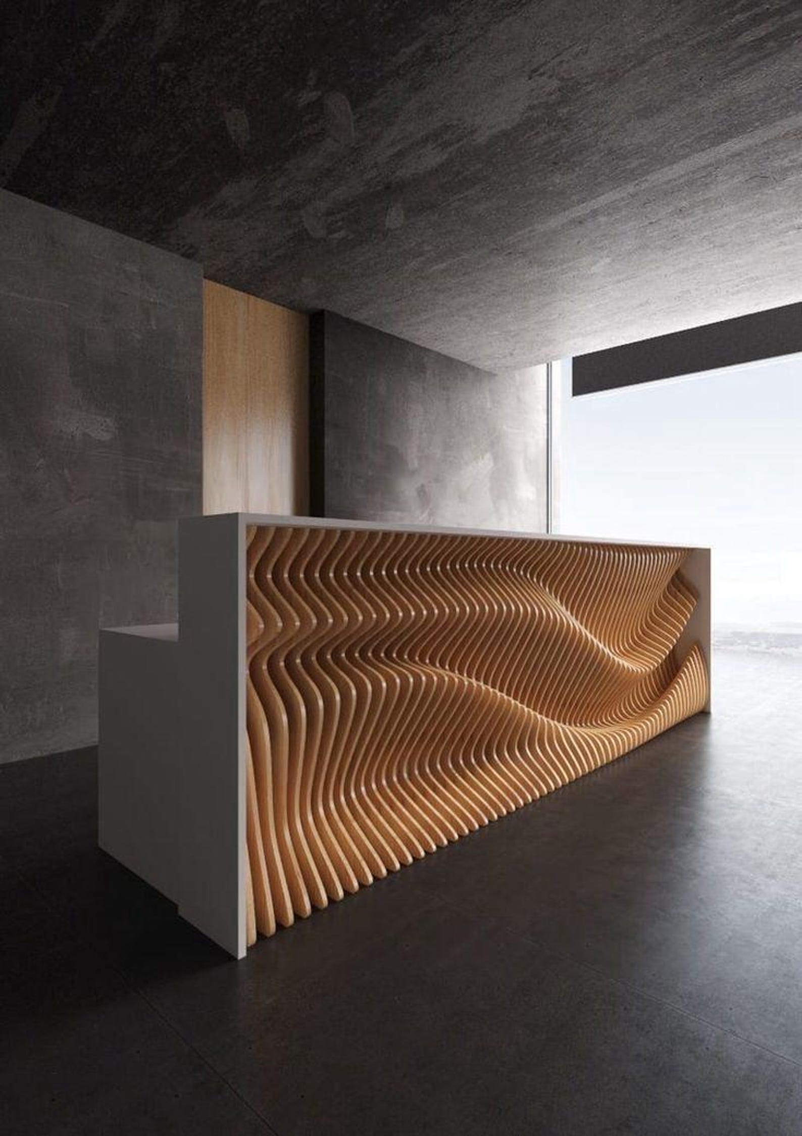 Modern Flow Desk - Etsy