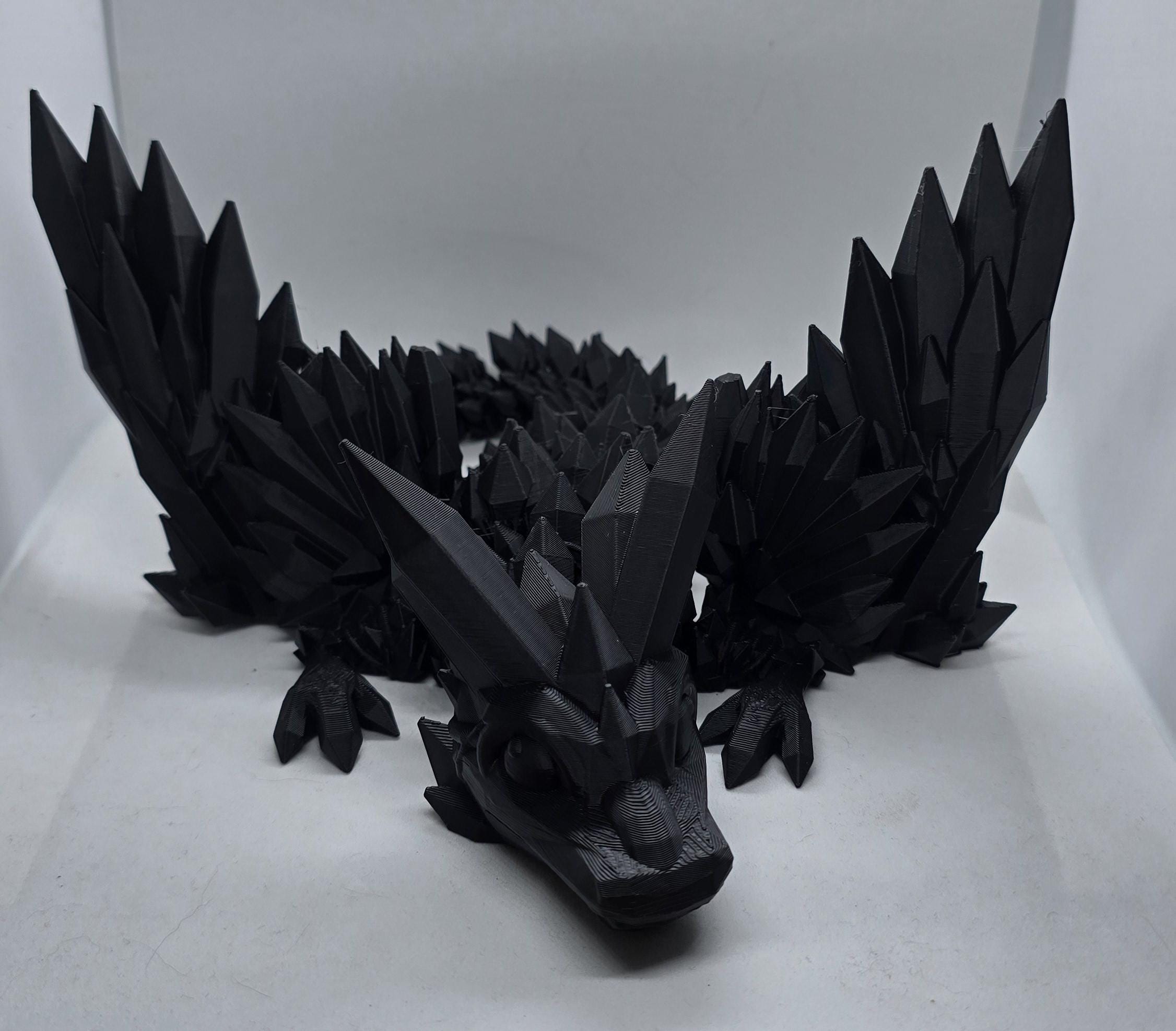 Tairn Dragon 3D Print Fourth Wing Design Cinderwing - Etsy