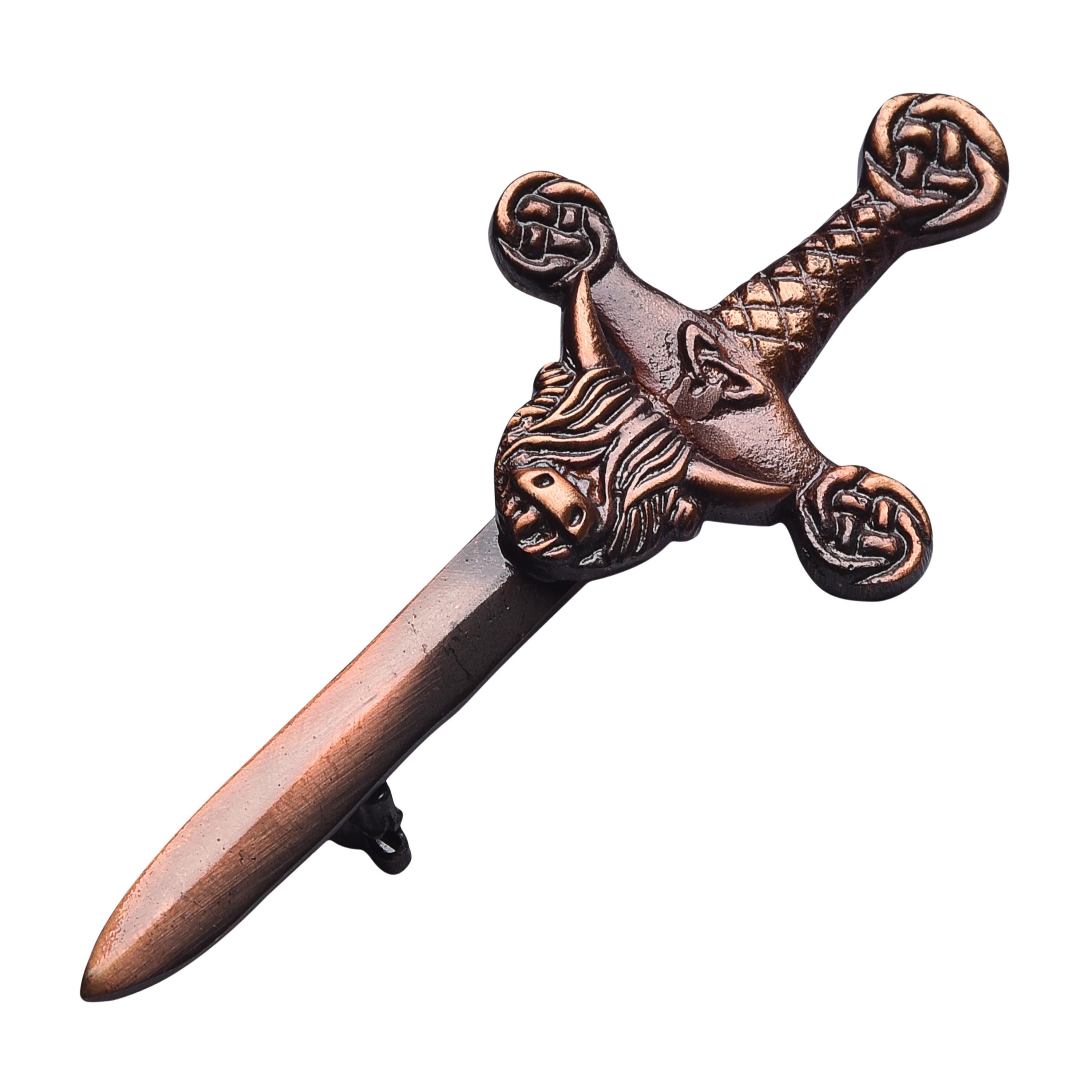 Scottish Highland Cow Kilt Pin - 4 Inch - Rust-free Brass - Etsy