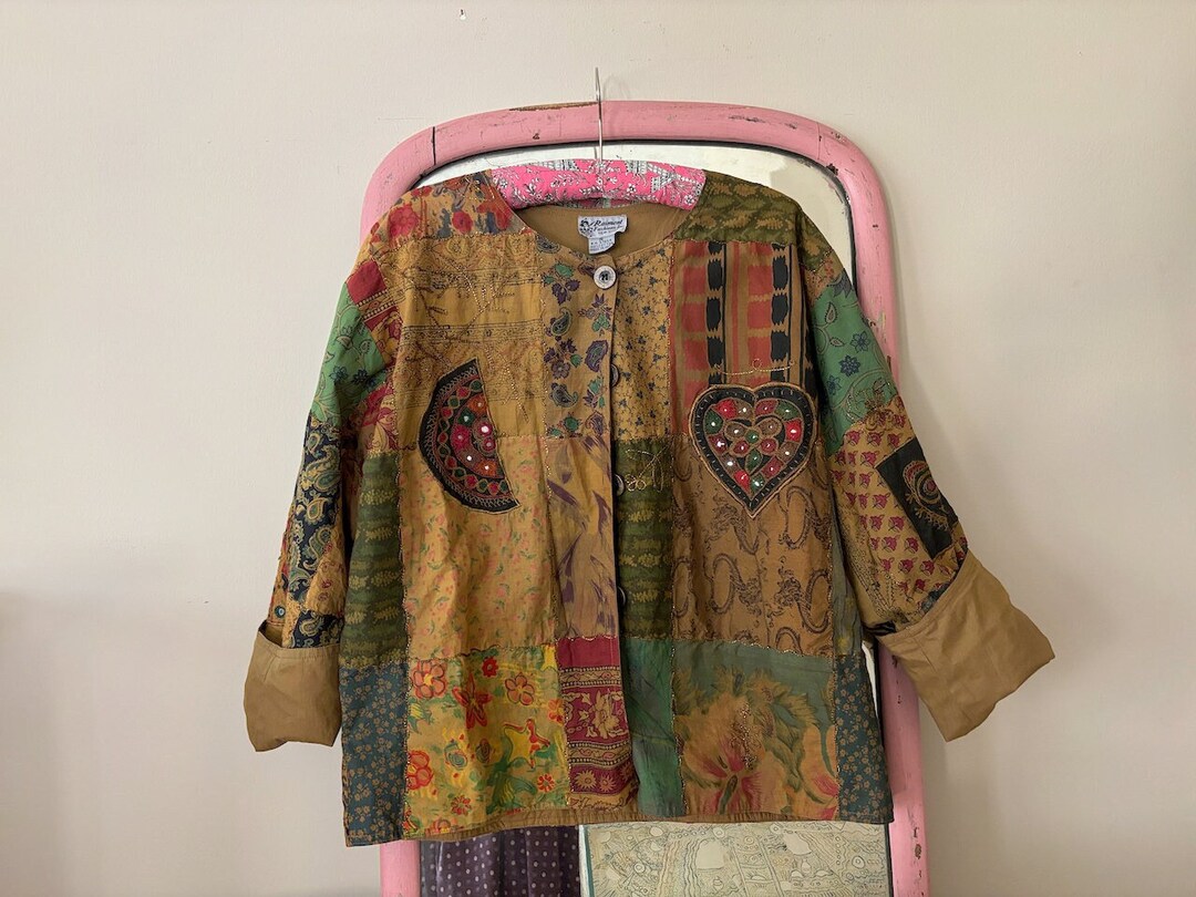 Vintage Raiment Fashions Inc New York Size Small Boho Made in India ...