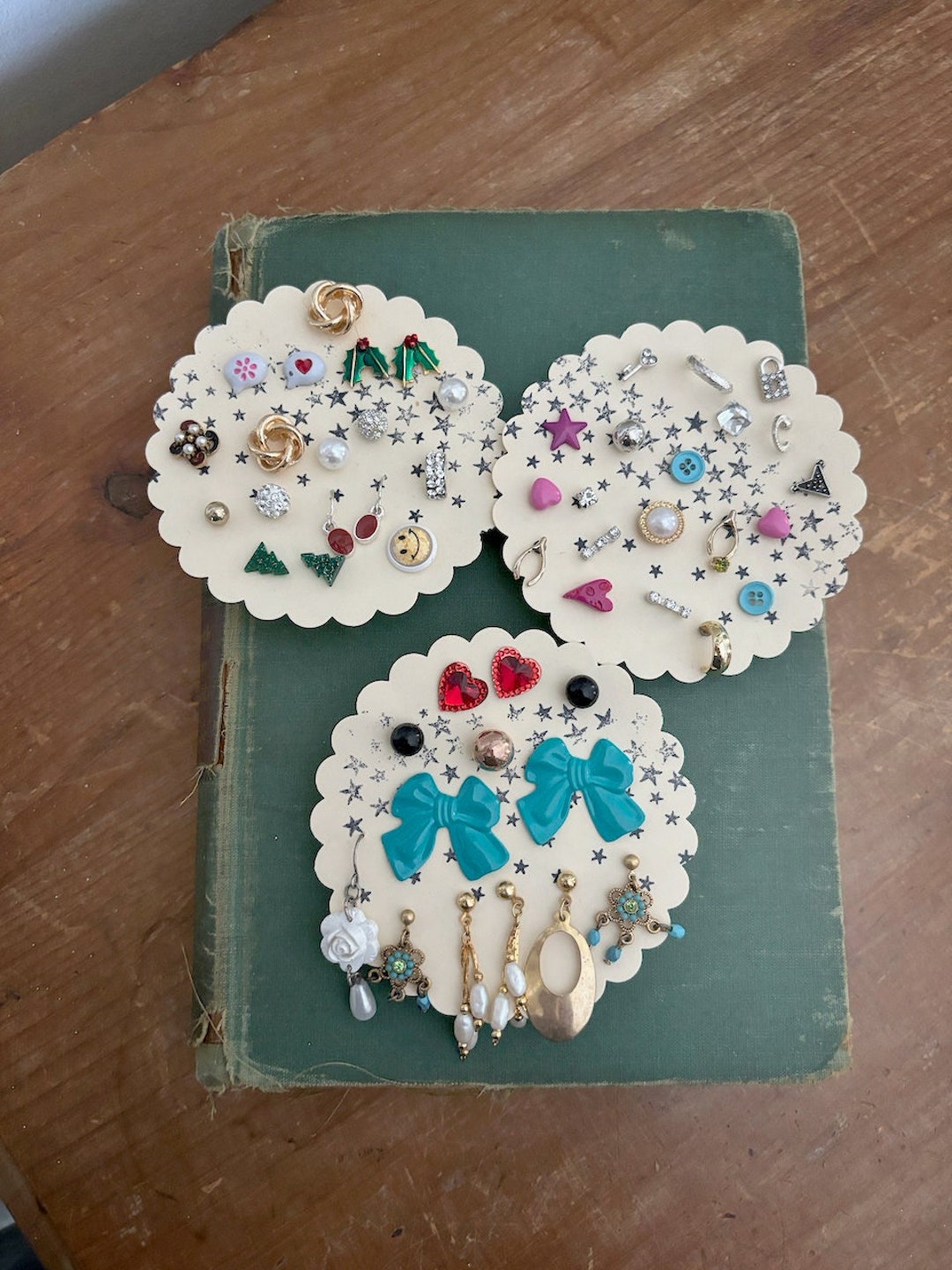 Vintage to Newery Y2k Earring Destash Small Minimalist Post Back Mixed ...