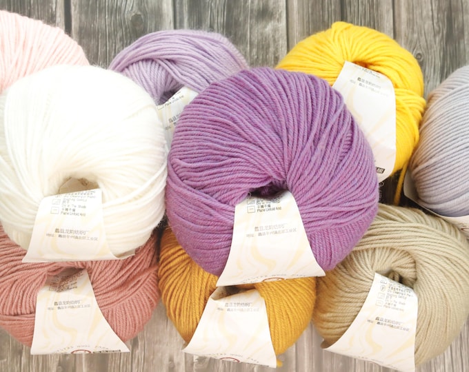 8-ply Yarn, 8-ply Soft Milk Cotton Yarn, Milk Cotton, Weight ...