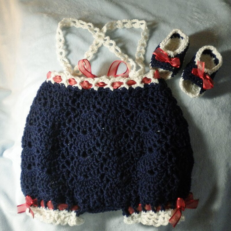 Navy Crochet Trim - Etsy - Page 4