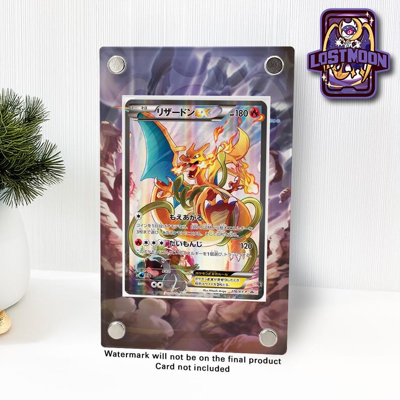 Charizard Ex Pokemon Game Art Collection Promo Custom Pokemon Raw ...