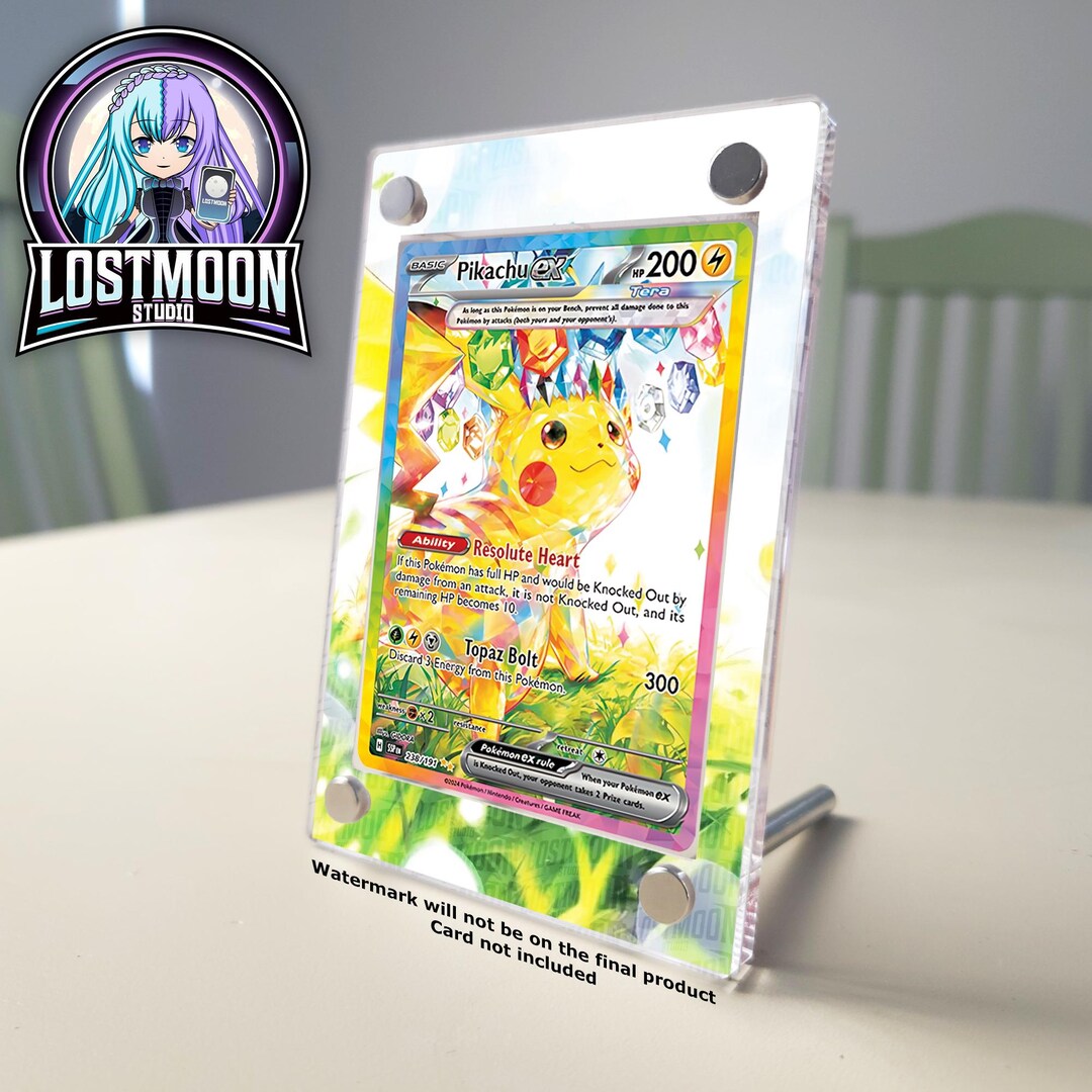 SSP-238 Pikachu Ex SIR Custom Pokemon Acrylic Frame - Etsy