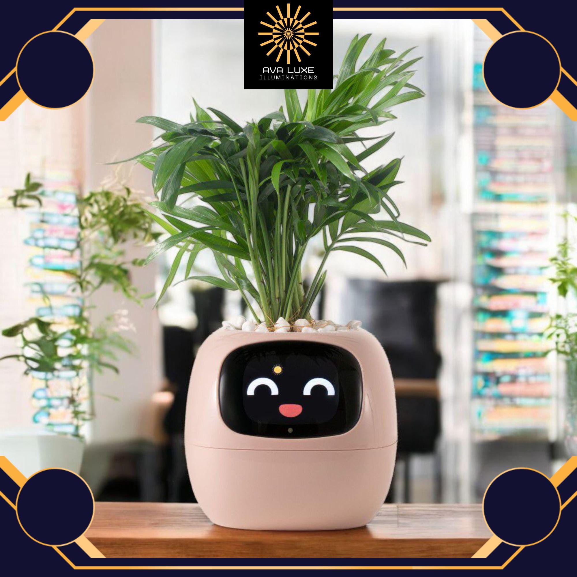 Ivy AI Smart Planter Interactive Electronic Flowerpot Dual Mode Pet Switch Desktop Garden Tech ...