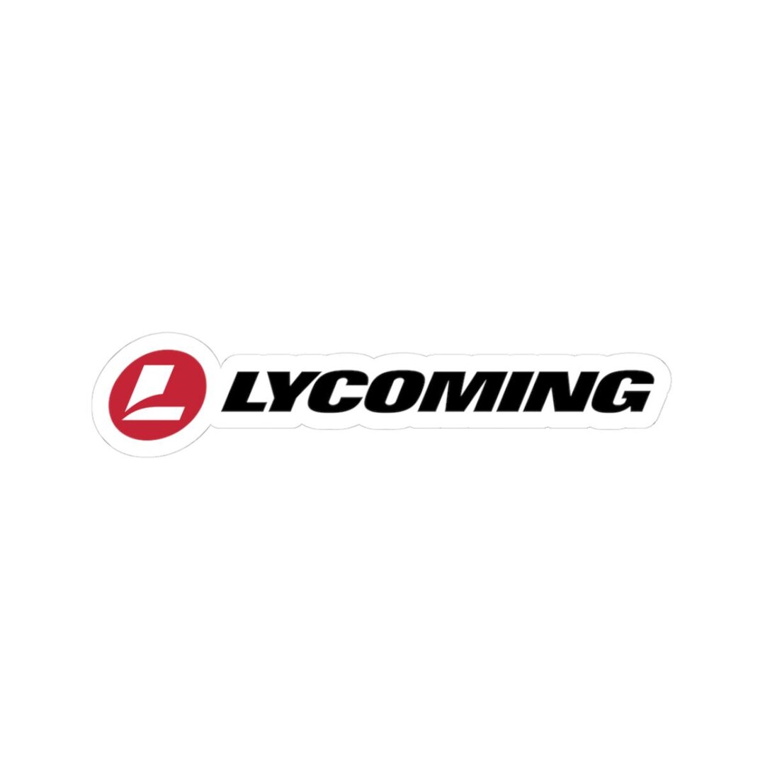 LYCOMING Sticker | High Quality Sticker | Airplane Sticker | Aviation ...
