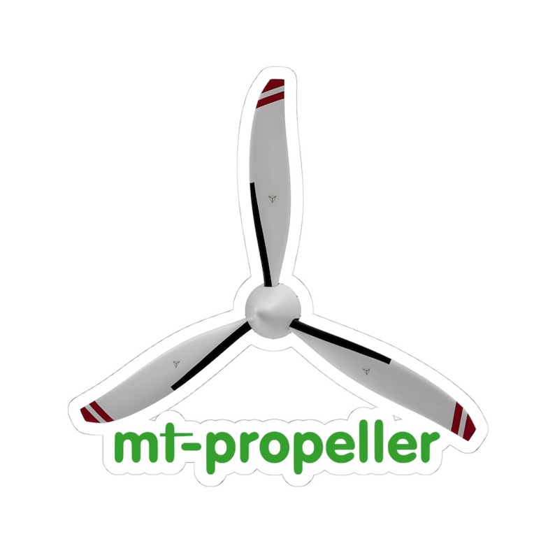 MT Propeller Sticker | High Quality Sticker | Airplane Sticker ...
