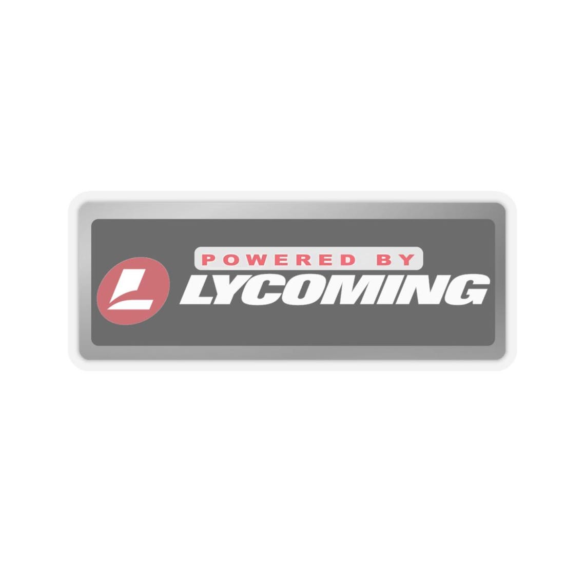 LYCOMING Black Sticker | High Quality Sticker | Airplane Sticker ...
