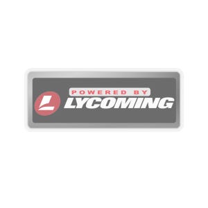 LYCOMING Black Sticker | High Quality Sticker | Airplane Sticker ...