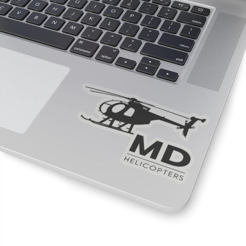 Aviation Sticker Vinyl | MD Helicopters Sticker, Helicopters Sticker ...