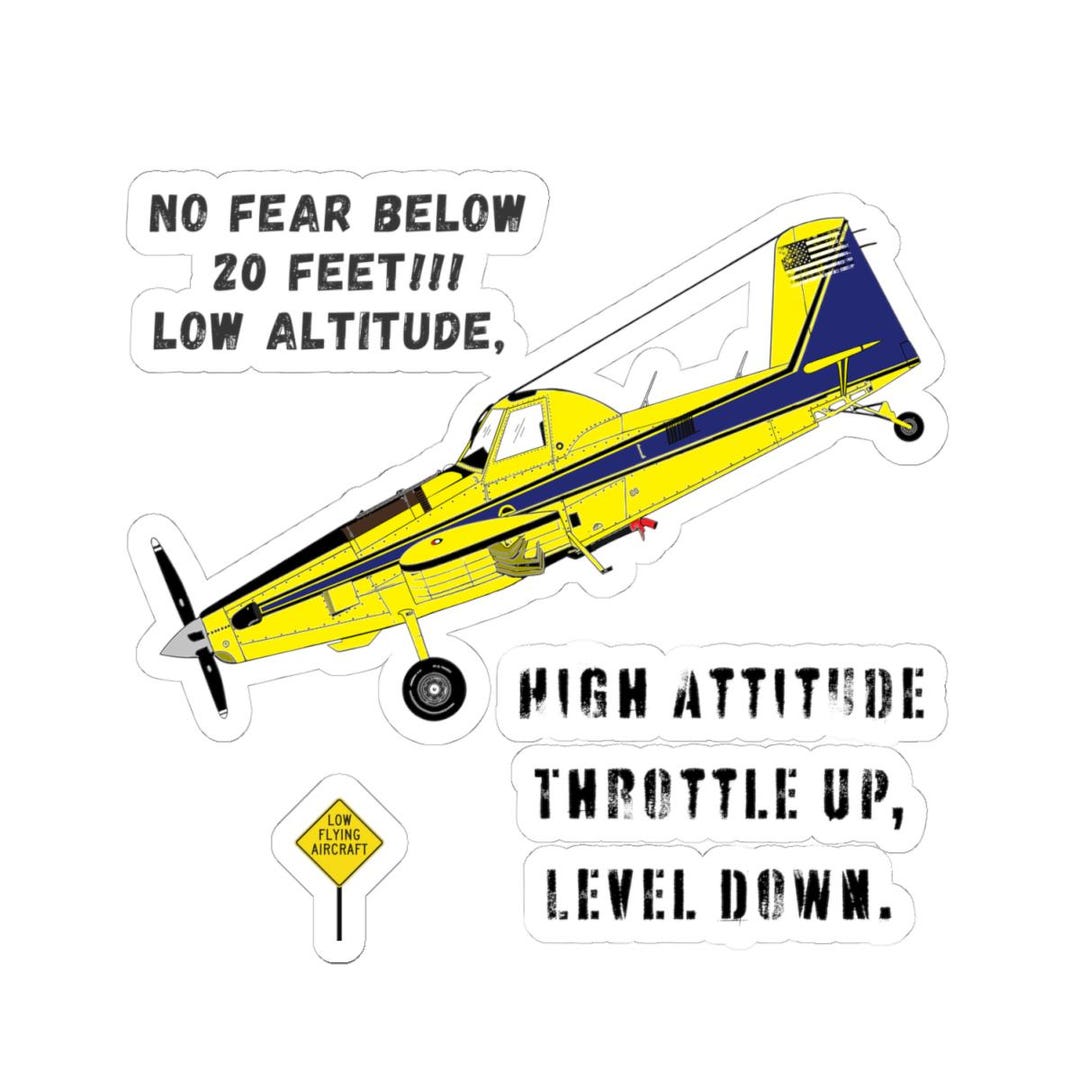 Aviation Quote Vinyl Sticker | Pilot Gift, Aircraft Lover - Etsy