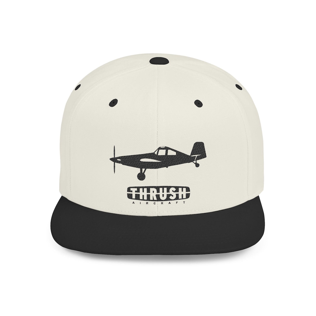 THRUSH S2R VECTOR Flat Bill Snapback | Pilots Gift | Aviation Stuff ...