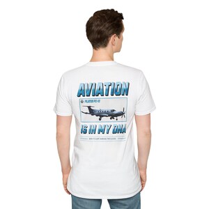 PILATUS PC12 | Pilot T-shirt | Classic Fit T-shirt | Aviation T-shirt ...